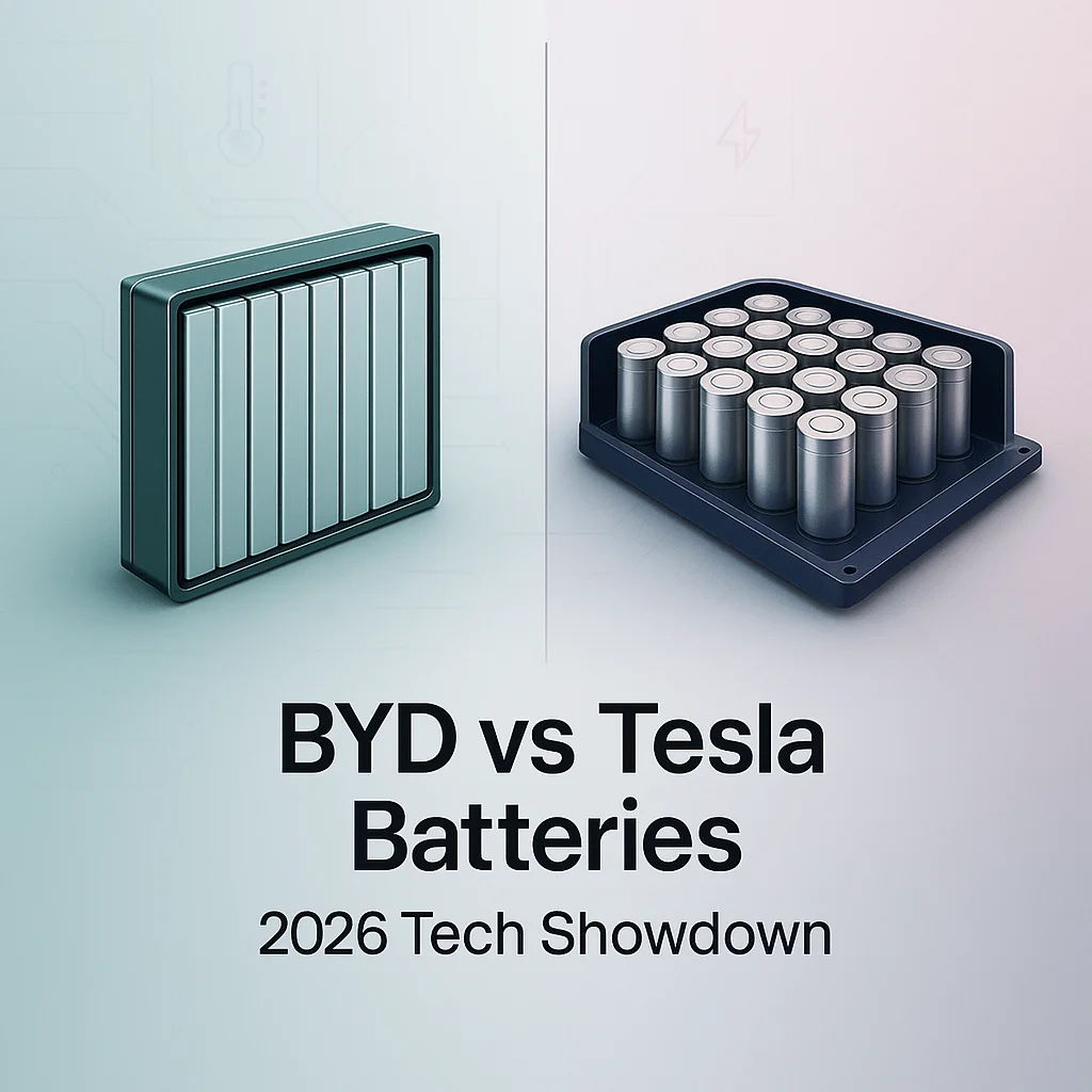 BYD vs Tesla Battery Comparison: Which EV Tech Wins in 2026 ...